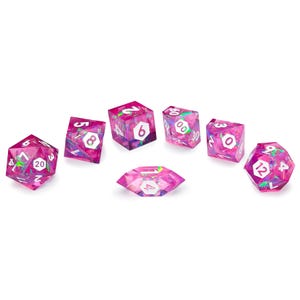 Alpine Lavender Dice | New D4 Shape | Mathematically Balanced | Sharp ...