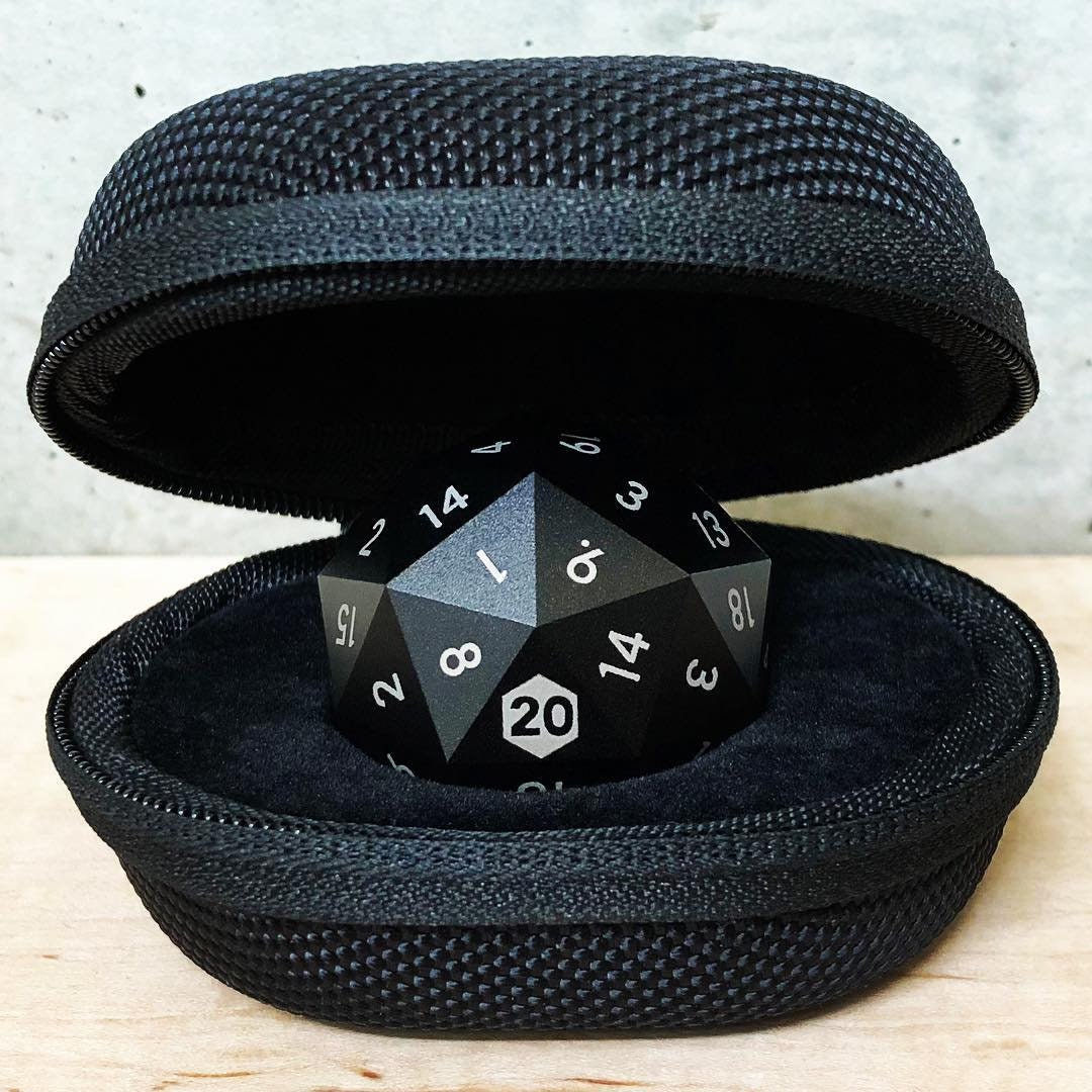 Sixty-sided D20 | Solid Aluminum | Precision Milled | Hard Anodized ...
