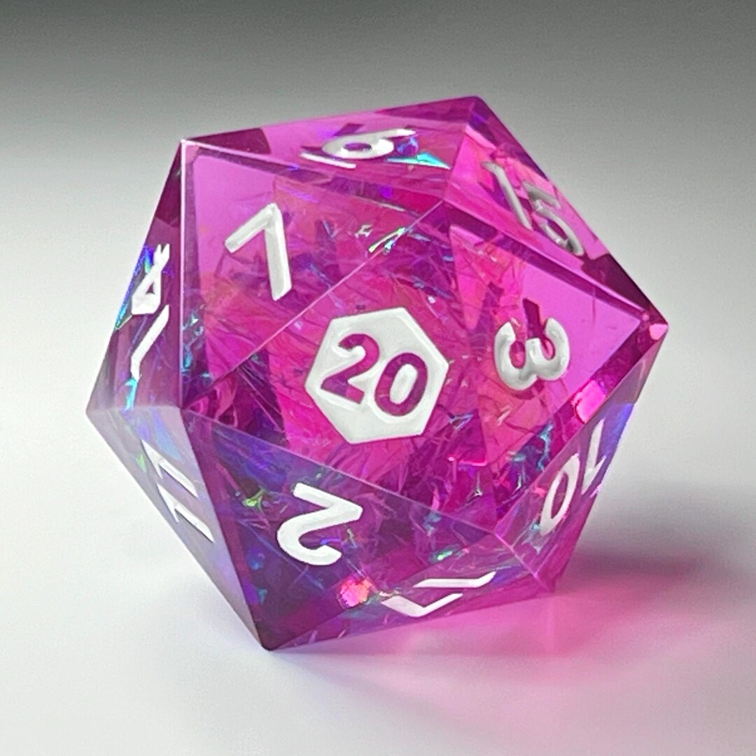 Alpine Lavender Dice | New D4 Shape | Mathematically Balanced | Sharp ...