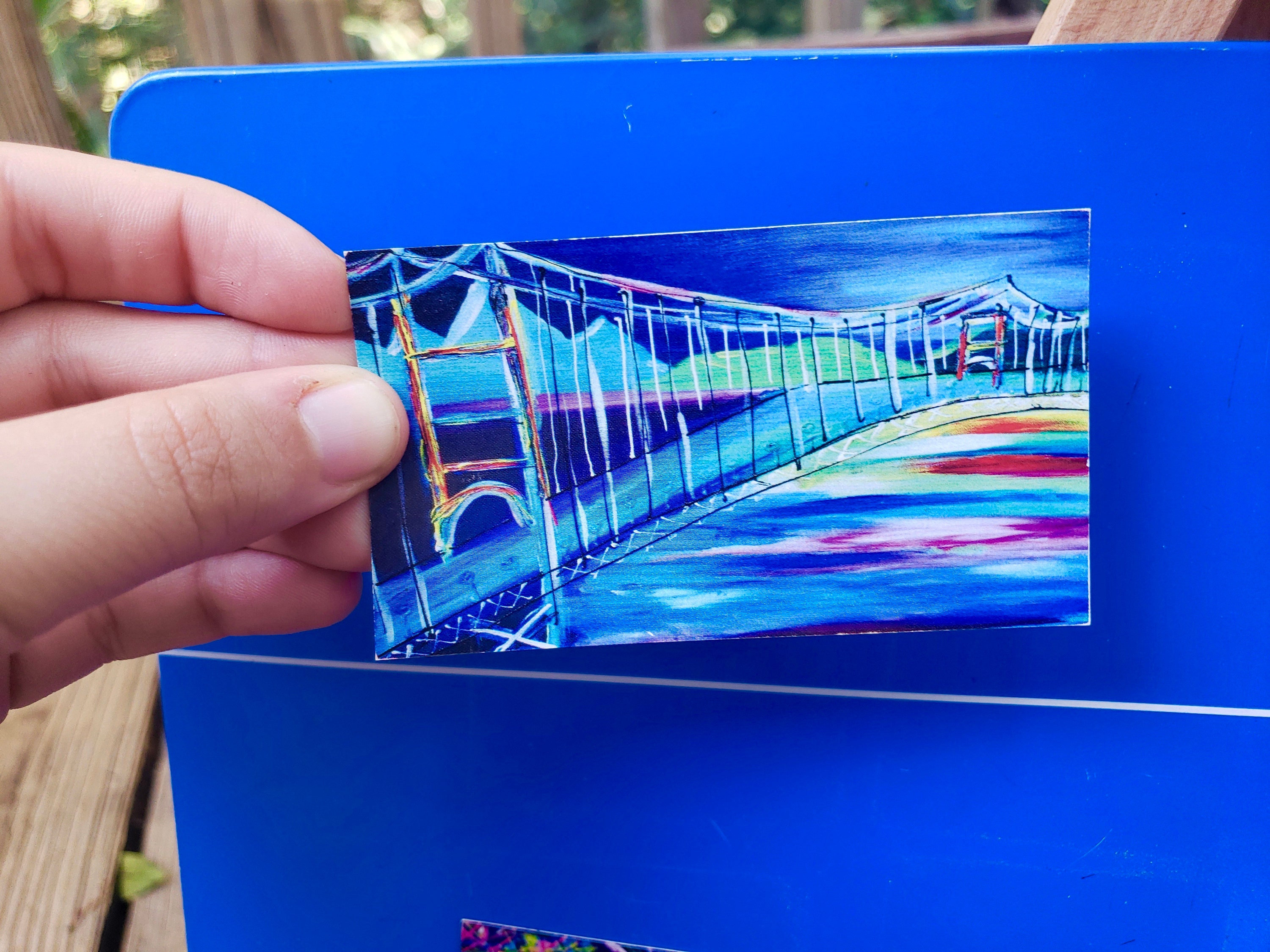 Rainbow Magnet Bridge Magnet Golden Gate Bridge Rainbow 2 X 3.5 Magnet ...