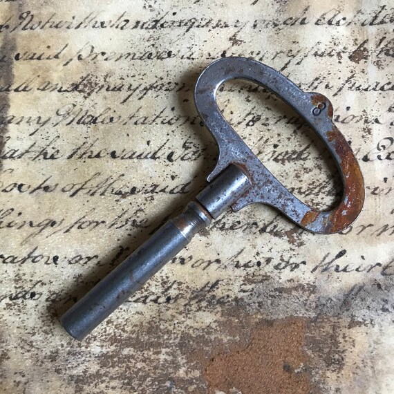 Antique Steel Popular Progress Clock Key Size 8 | Etsy