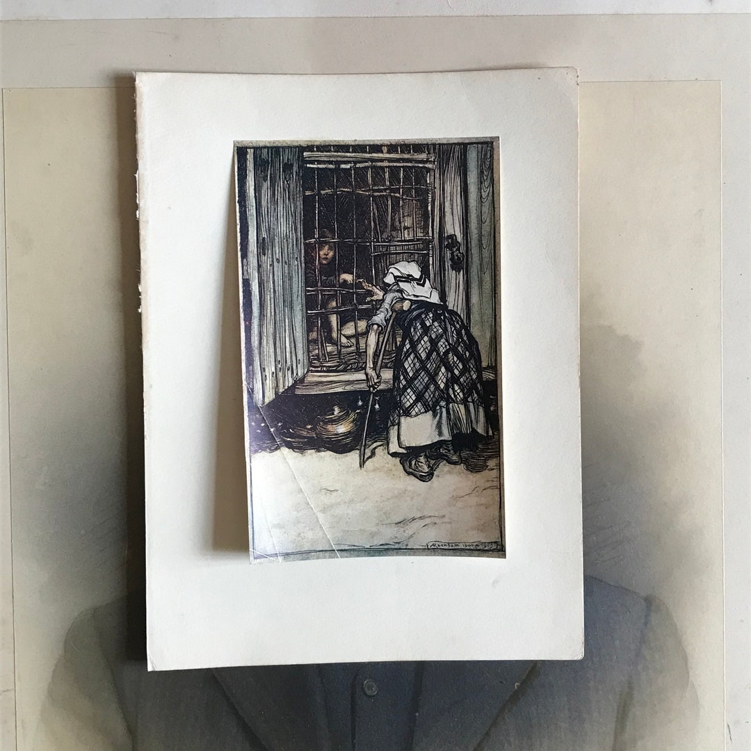 Fabulous Arthur Rackham First Edition Print Grimm's Fairy Tales 1909 ...