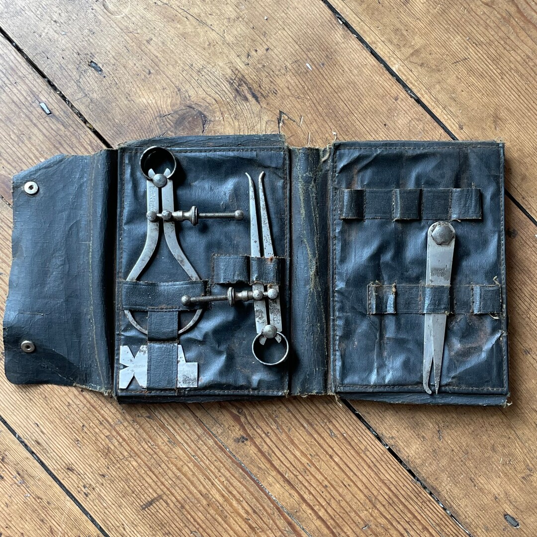 Vintage Moore & Wright Pair of Divider Compass Calliper Caliper ...