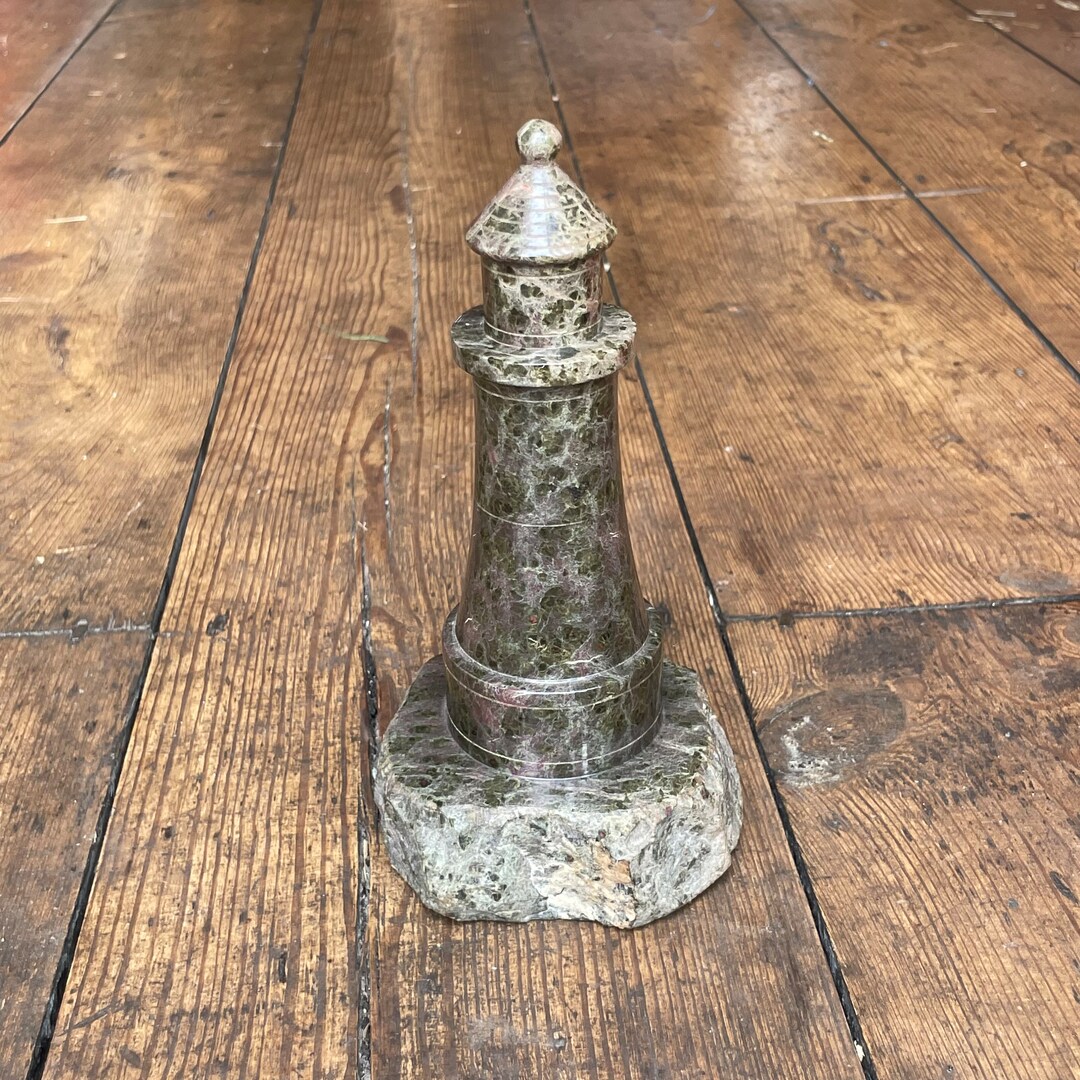 Antique Cornish Serpentine Stone Lighthouse C1920 - Etsy