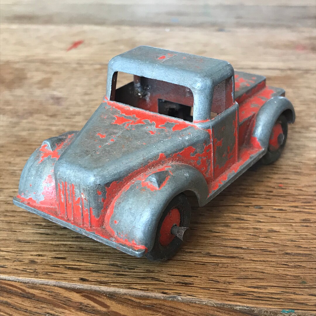 Antique Playworn Diecast Articulated Truck Cab - Timpo Toys - Made in ...