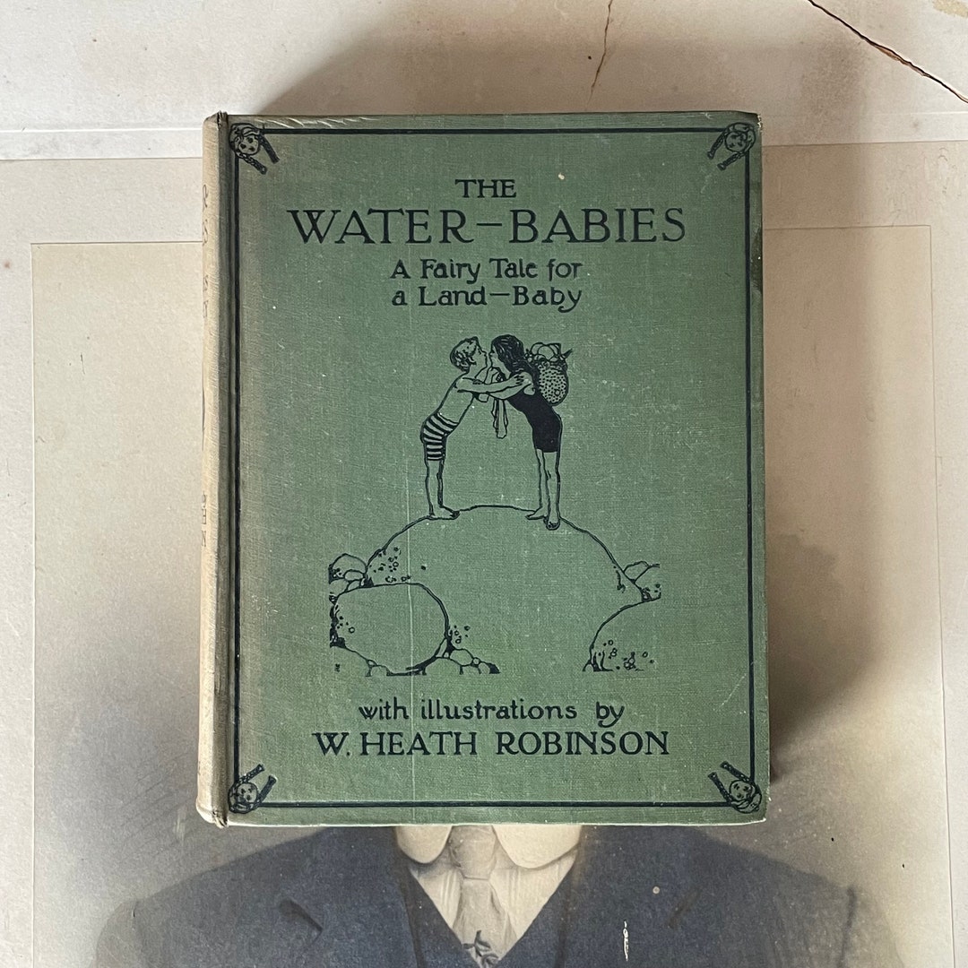 Antique Book - the Water Babies by Charles Kingsley Illustrations by W ...