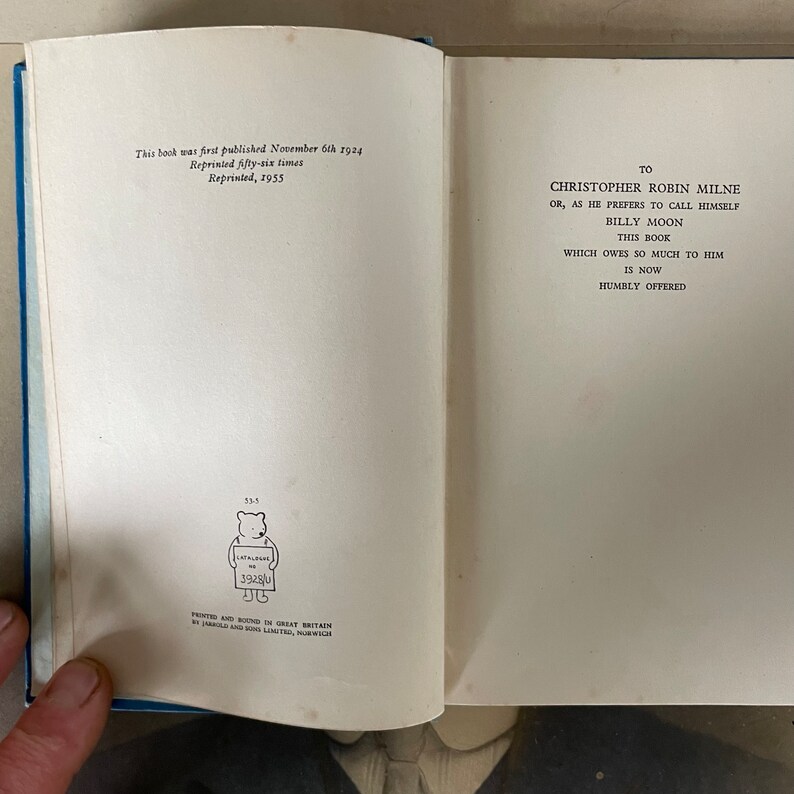 Antique Book - When We Were Very Young by AA Milne - Published by ...