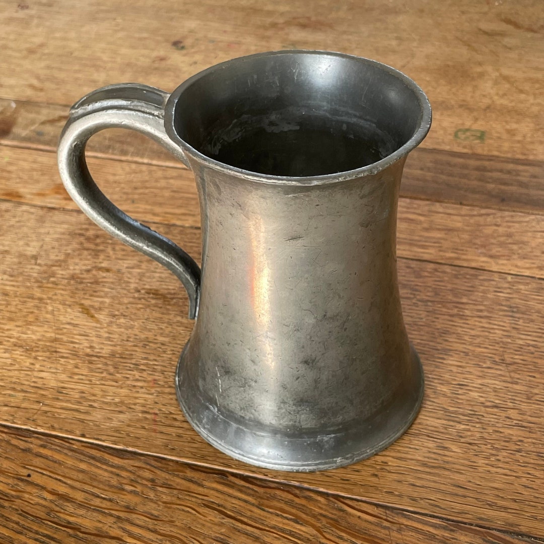Antique Pewter Tankard - Georgian / Victorian C1830 - Etsy