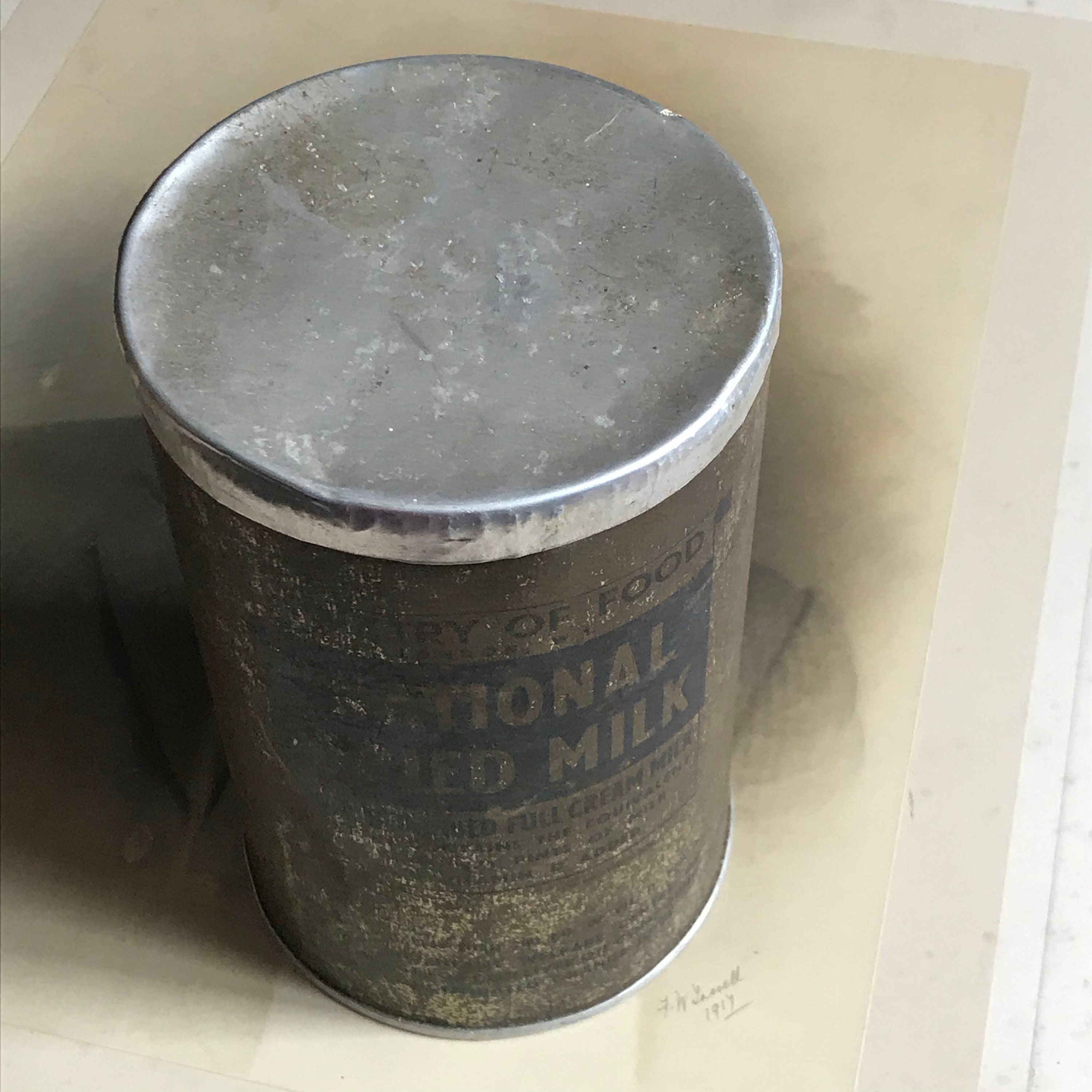 Antique Tin Ministry of Food National Dried Milk WWII - Etsy Australia