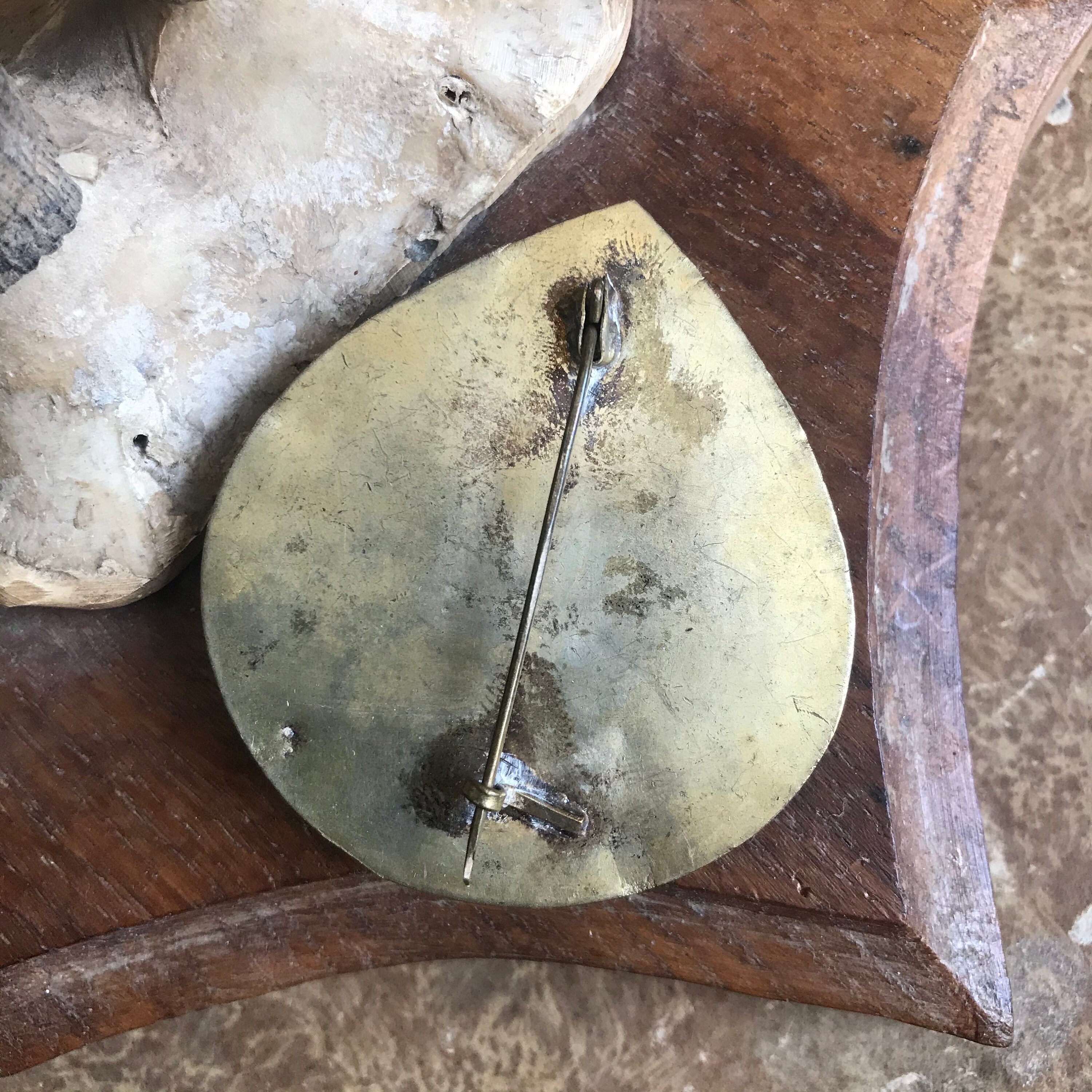 Antique Tibetan Buddhist Pin Brooch Turquoise Sitting Buddha | Etsy