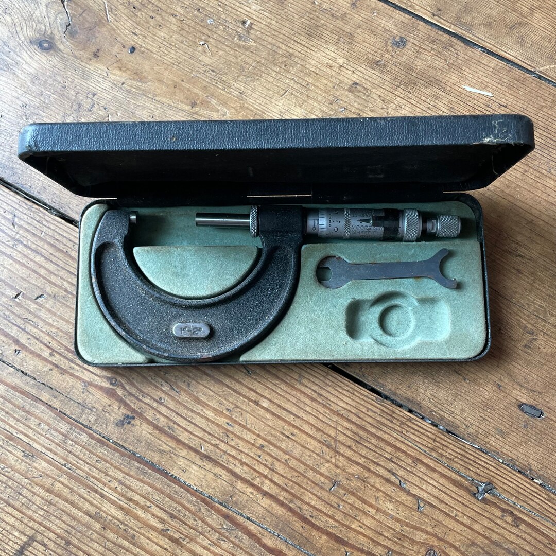 Vintage Moore & Wright 12 Micrometer Made in Sheffield England - Etsy
