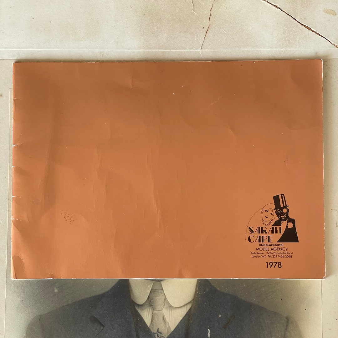 Vintage Book - Sarah Cape (inc Blackboys) Model Agency 1978 Model Photo ...