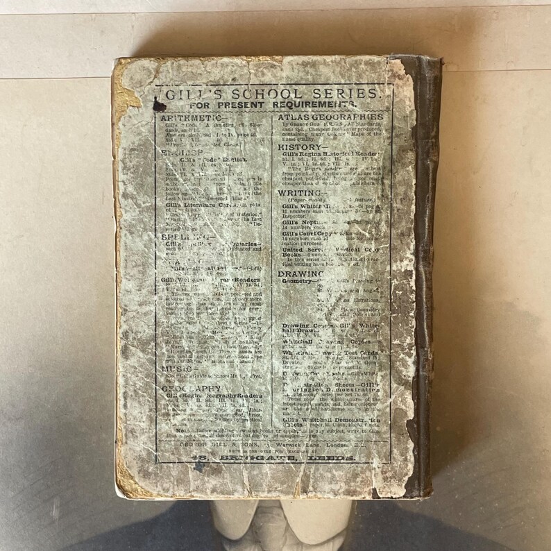 Antique Book - Gill's New School of Art Geometry Published by George ...
