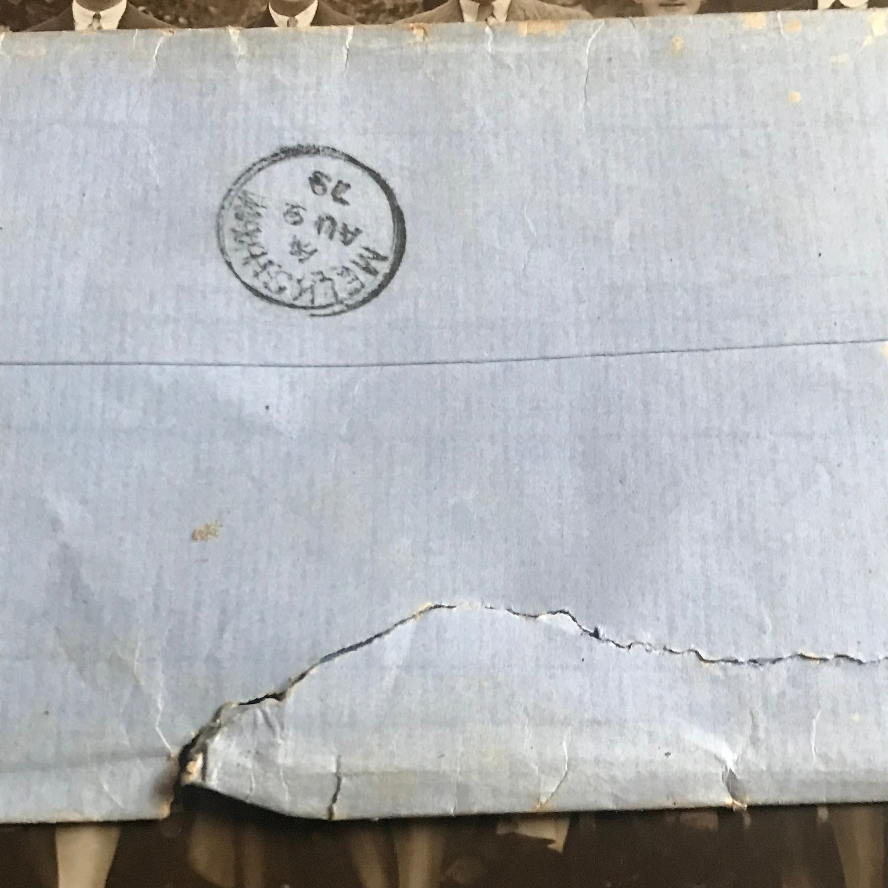 Antique Ephemera Stamped Envelope Postally Sent August 9th - Etsy