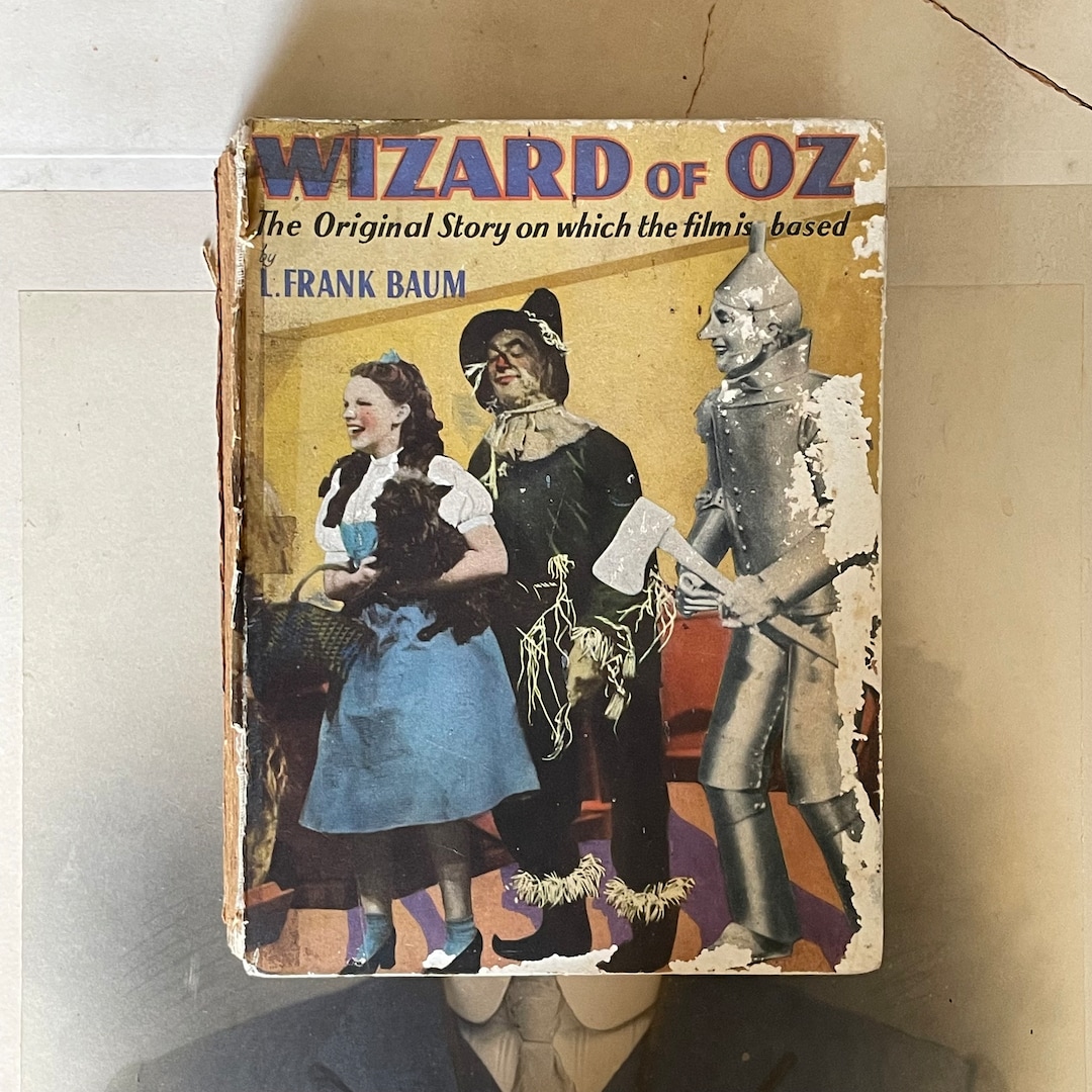 Antique Book - Wizard of Oz the Original Story on Which the Film is Based by L Frank Baum ...