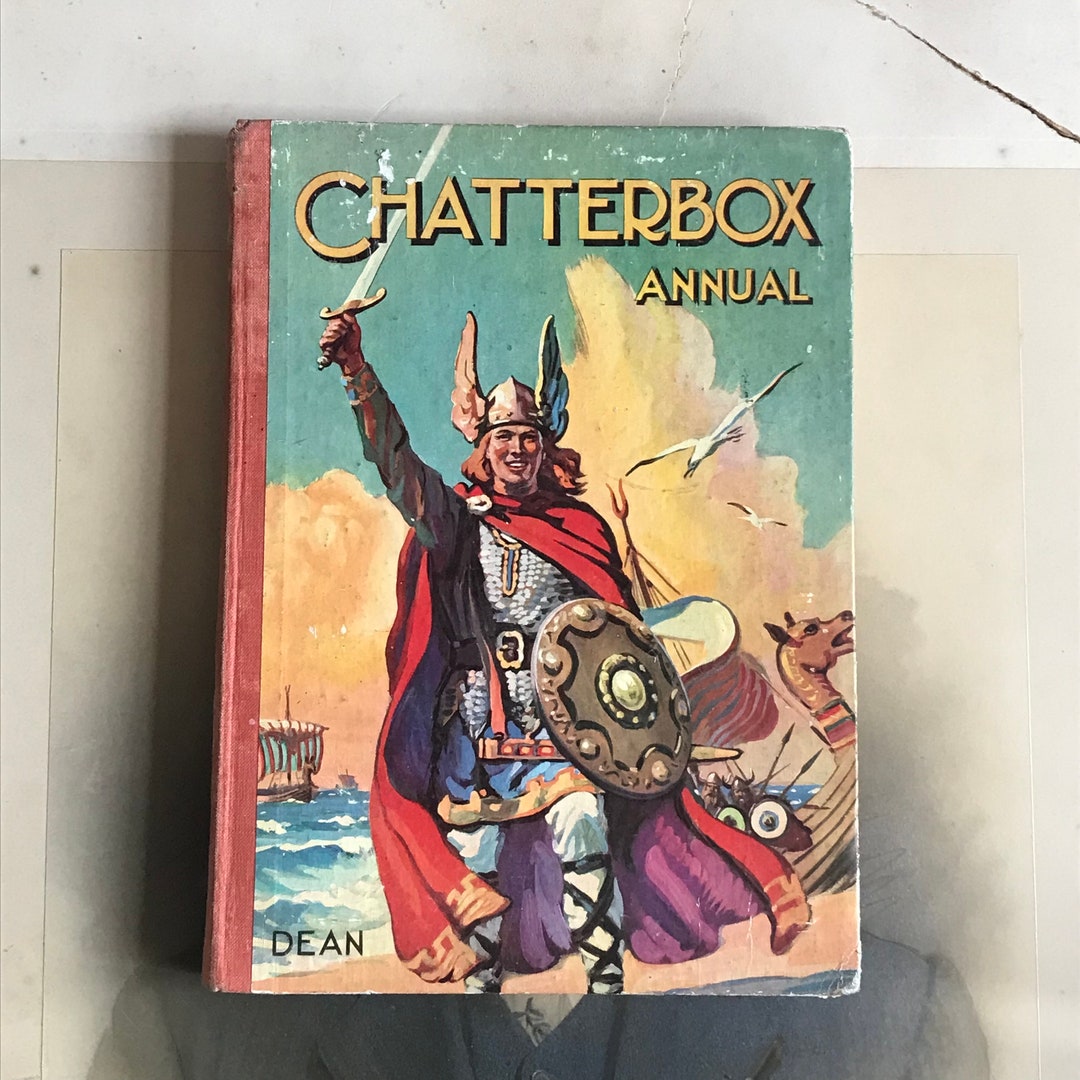 Antique Book Chatterbox Annual London C1950s Etsy