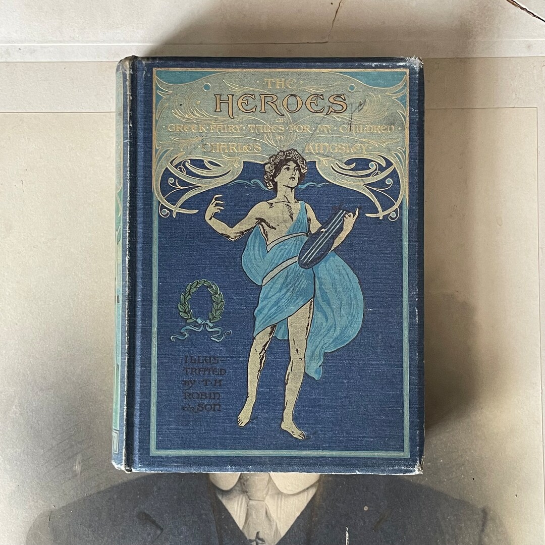 Antique Book - the Heroes or Greek Fairy Tales for My Children by ...