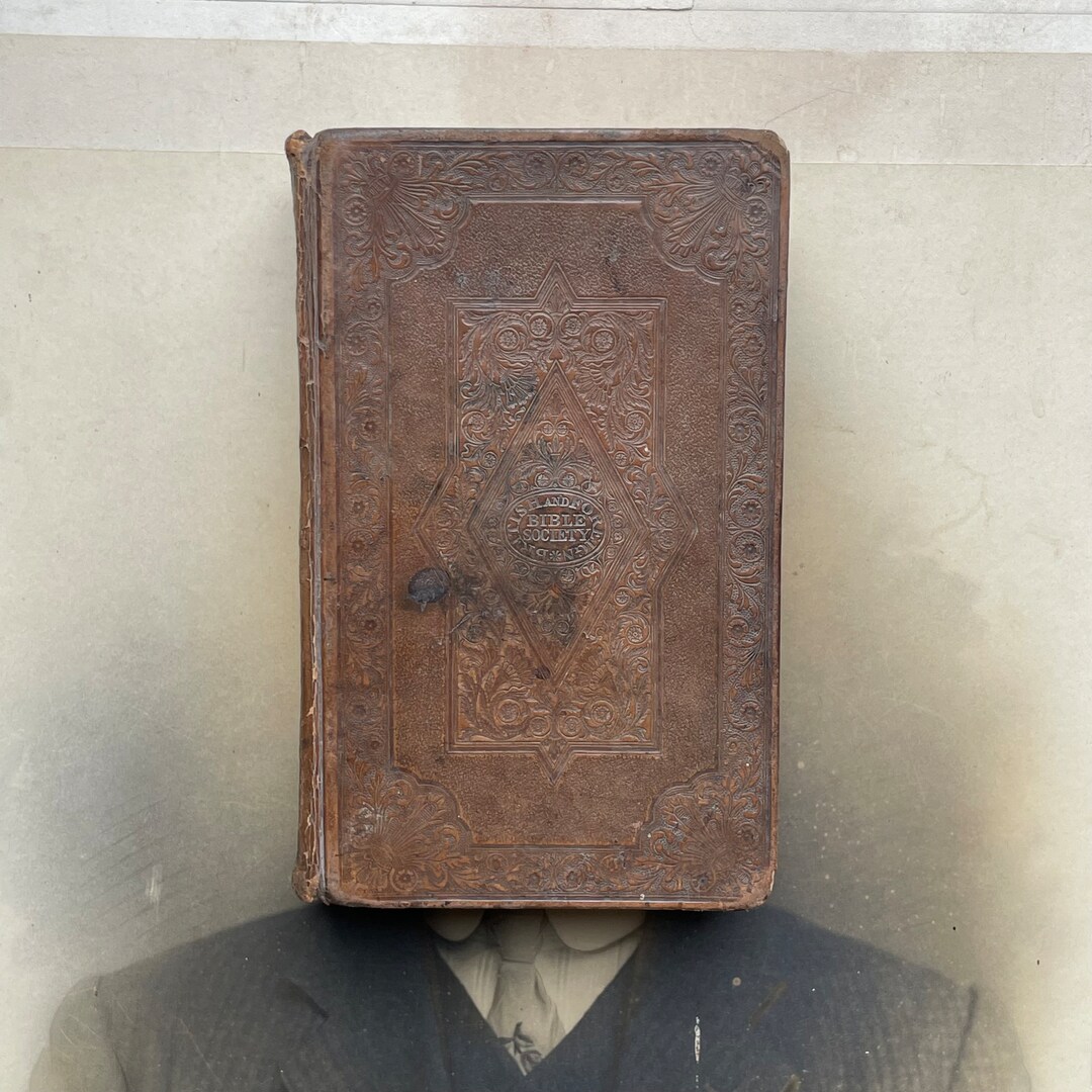 Antique Book - the Holy Bible for the British and Foreign Bible Society ...