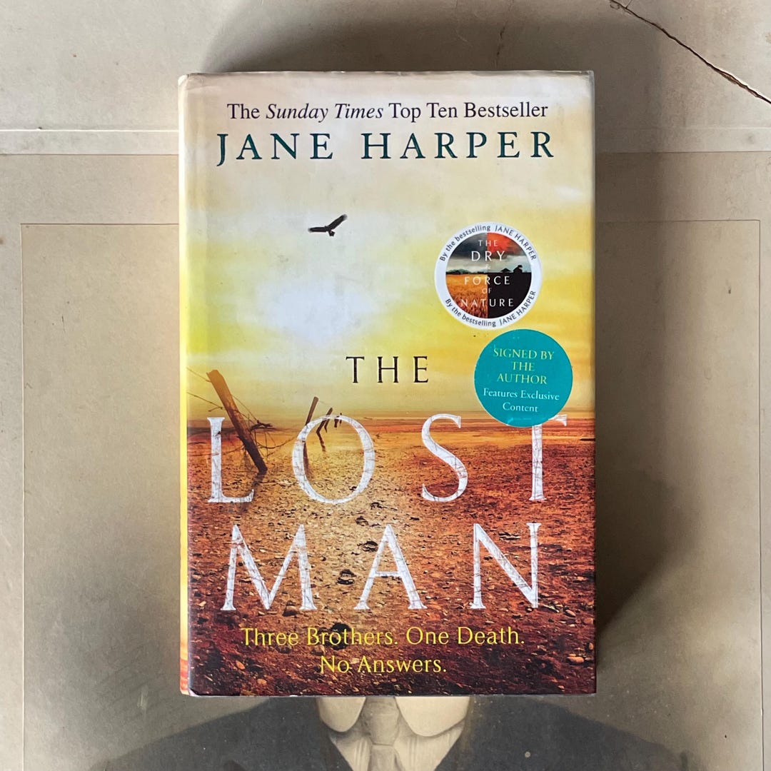 Vintage Book - the Lost Man by Jane Harper Published by Little Brown ...