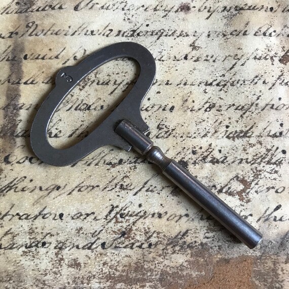 Antique Steel Popular Progress Clock Key Size 3 | Etsy