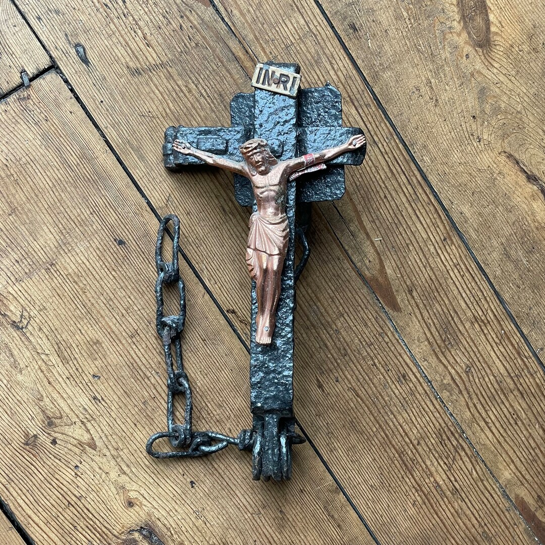 Antique Vampire Hunting Crucifix - Etsy