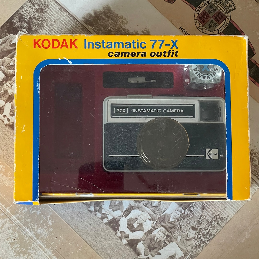 Vintage Kodak Instamatic 77-X Camera - 1981 - Etsy