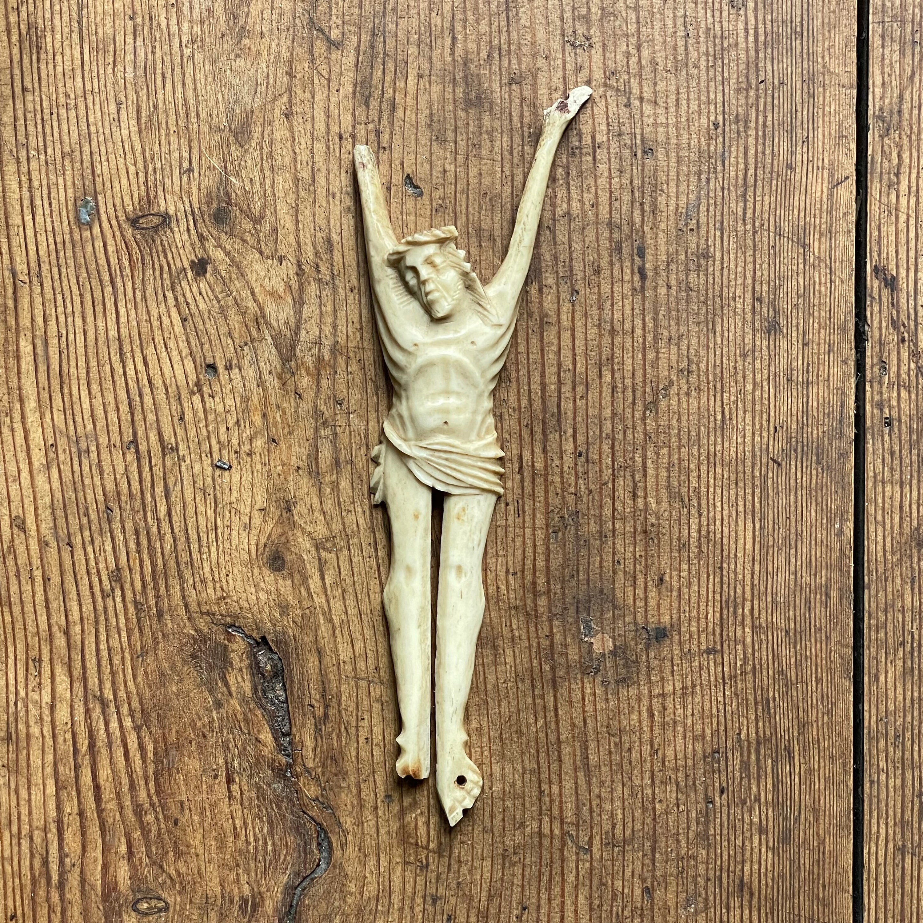 Distressed 17th Century Bone Jesus Figure - Crucifix - C1600s - Etsy
