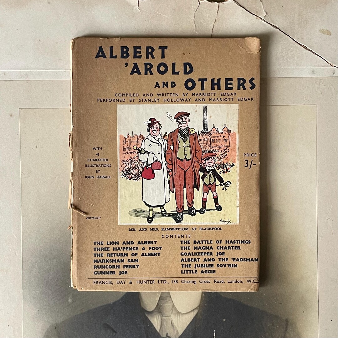 Antique Book - Albert 'arold and Others- by Marriott Edgar - Published ...