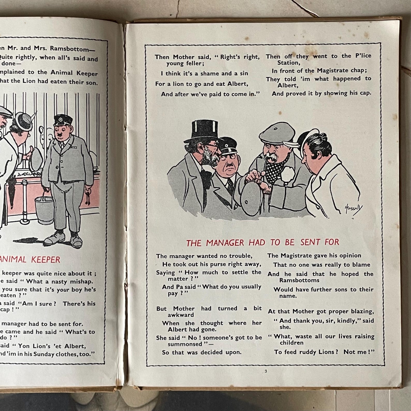 Antique Book - Albert 'arold and Others- by Marriott Edgar - Published ...