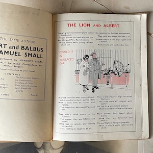 Antique Book - Albert 'arold and Others- by Marriott Edgar - Published ...