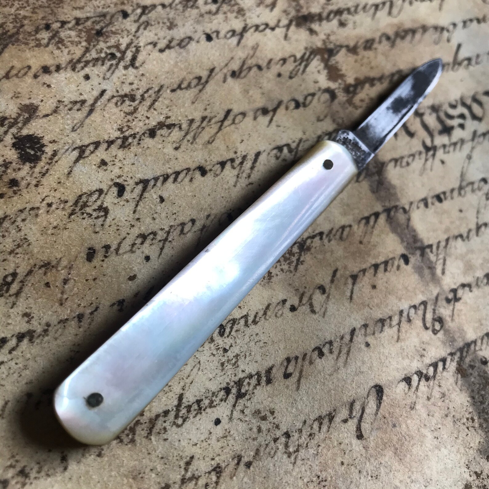 Antique Penknife Quill Knife Nib Cutter James Dewsnap Made | Etsy