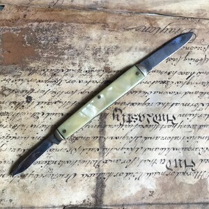 Antique Penknife - Quill Knife, Pipe - Sheffield, England - Etsy