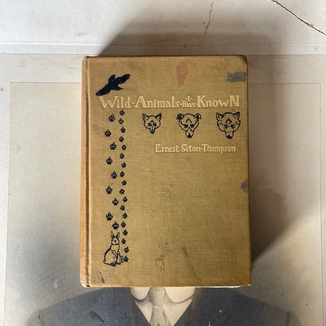 Antique Book - Wild Animals I Have Known by Ernest Seton-thompson ...