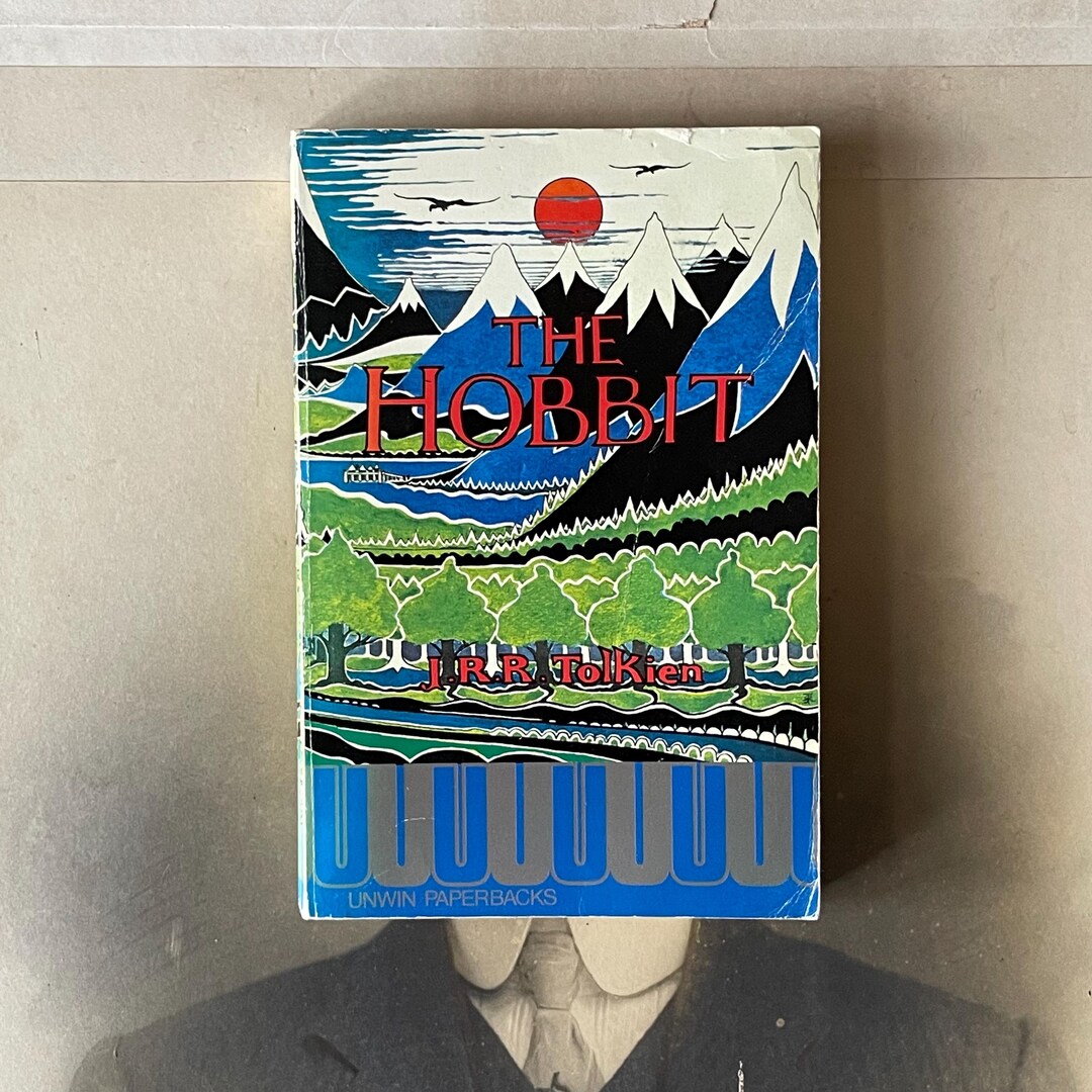 Vintage Book the Hobbit by JRR Tolkien Published by Unwin Paperbacks ...