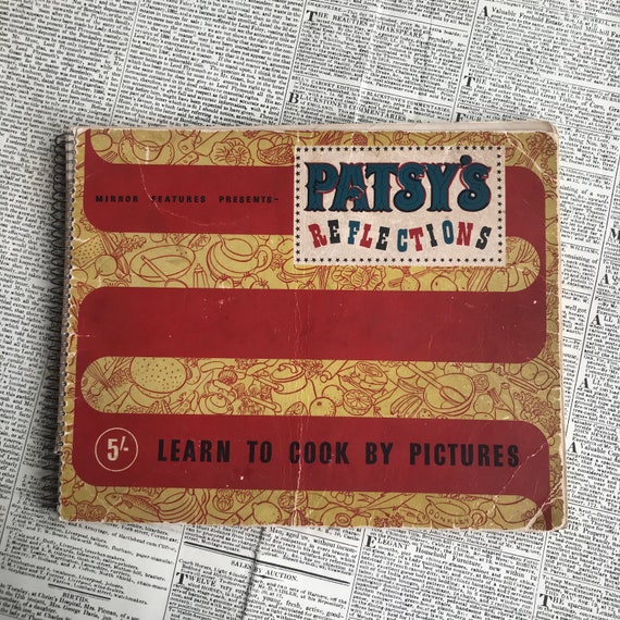 Vintage Book Patsy's Reflections Learn to Cook by - Etsy UK