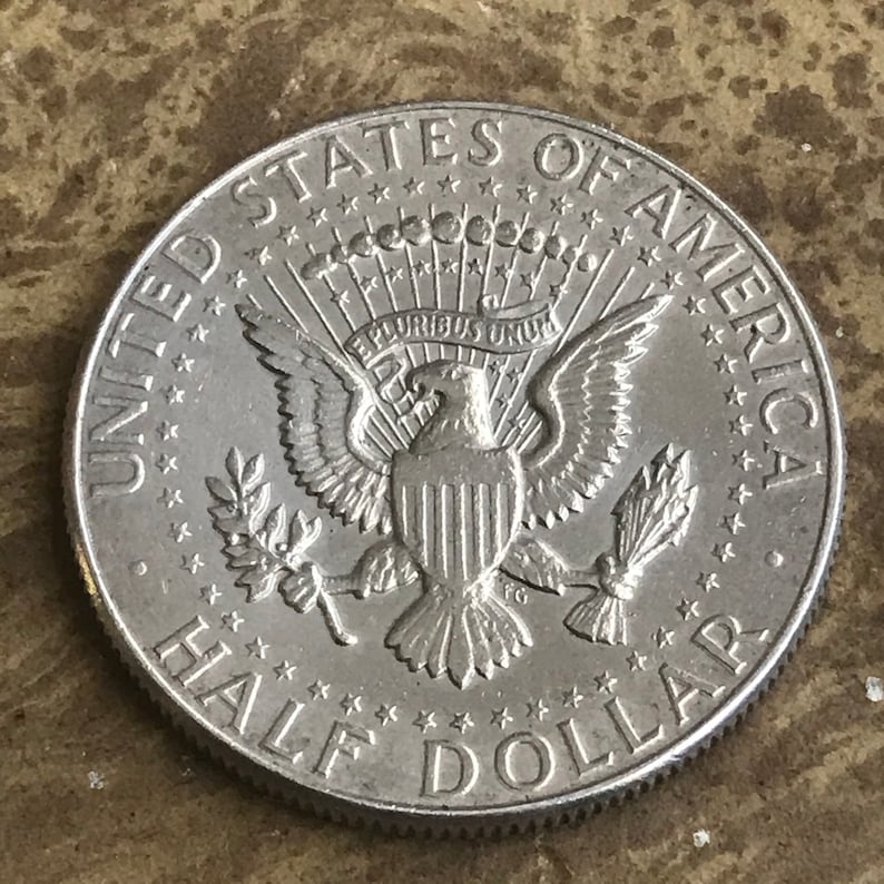 Vintage President Kennedy Silver Half Dollar 1964 - Etsy