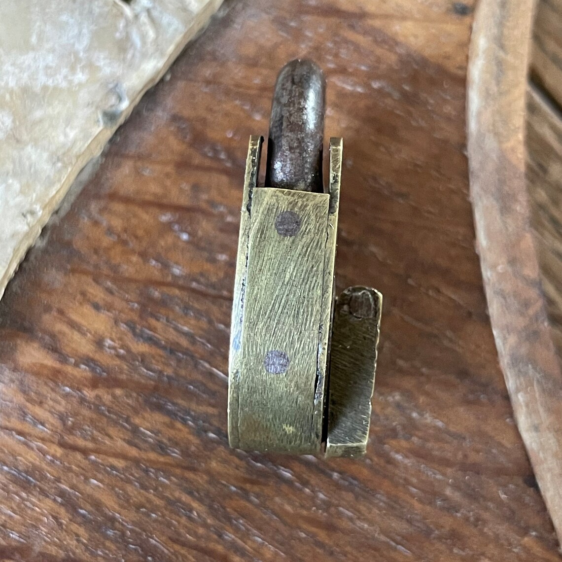 Fabulous Unusual Victorian Brass Padlock - C1860s - No Key - Etsy