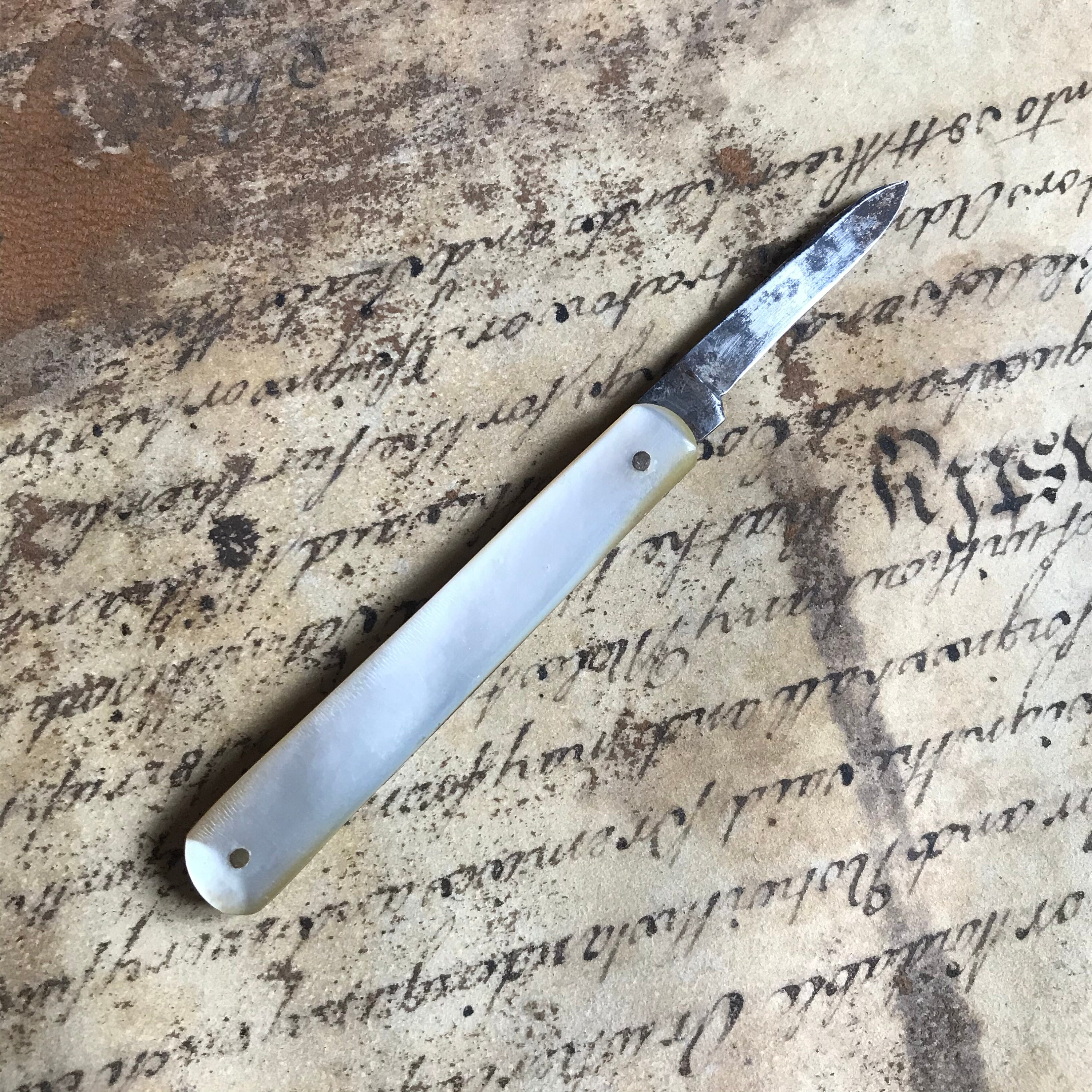 Antique Penknife Quill Knife Nib Cutter James Dewsnap Made | Etsy