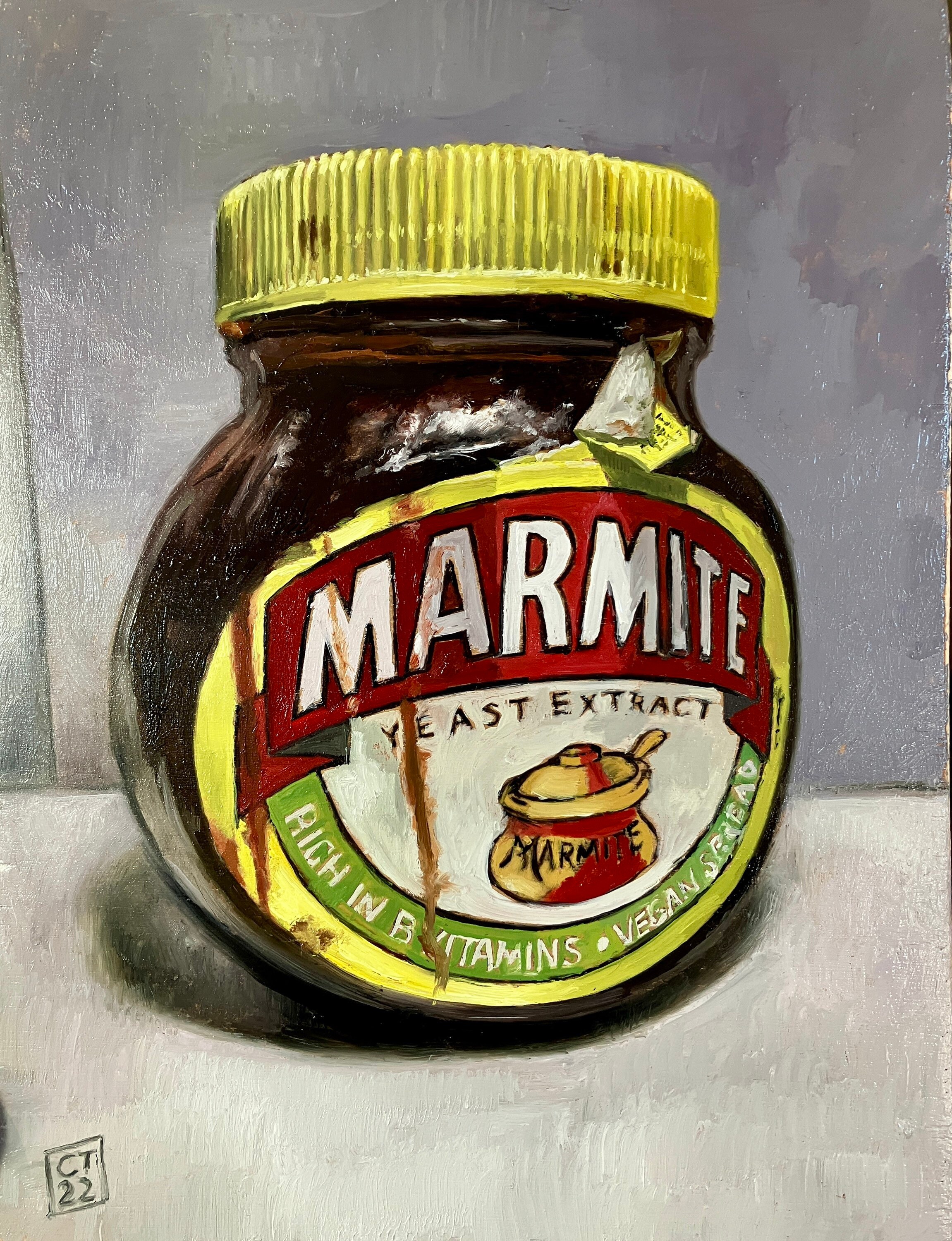Marmite. Oil on Panel - Etsy