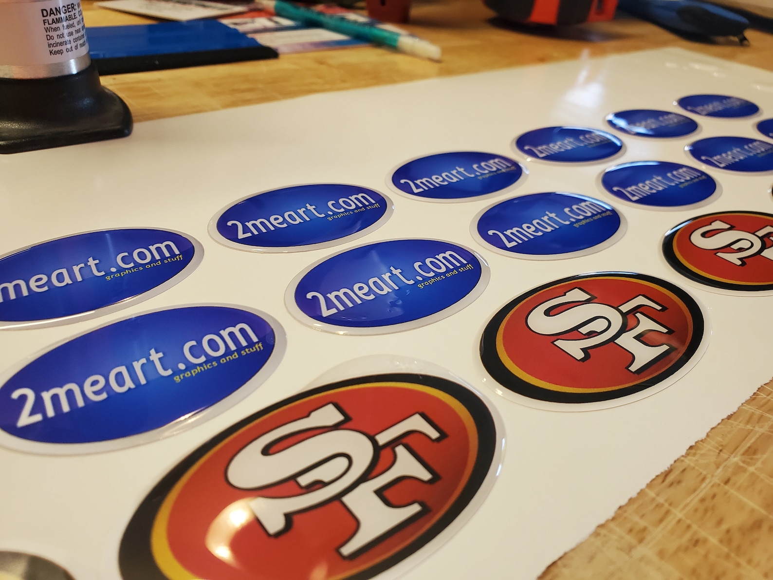 Custom Doming Stickers Pins Pins and More - Etsy