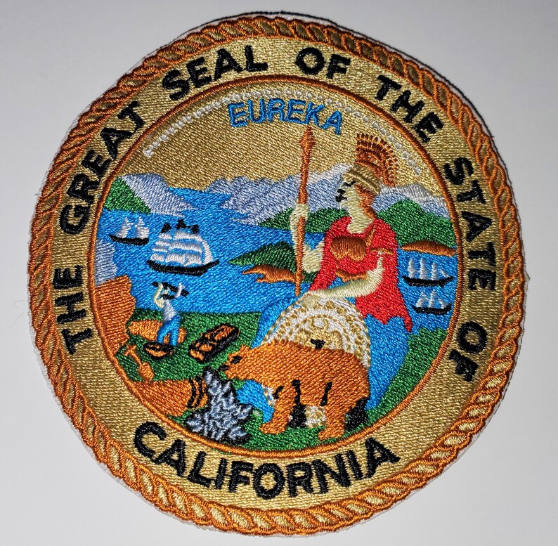 Official Great Seal of California Patch | Etsy