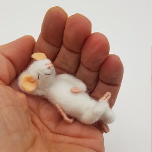 Quilted Felted Wool Mouse. - Etsy