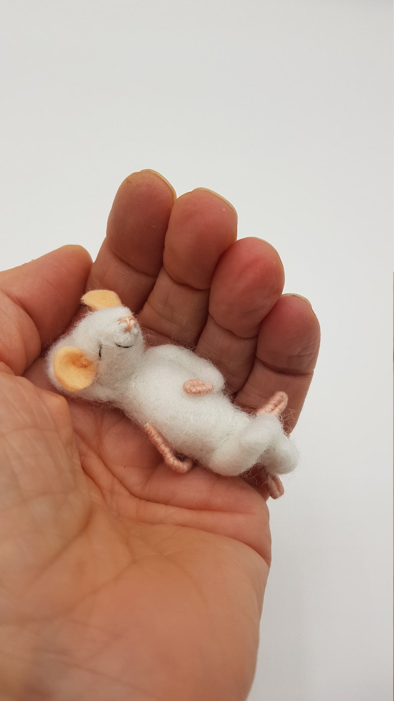 Quilted Felted Wool Mouse. - Etsy