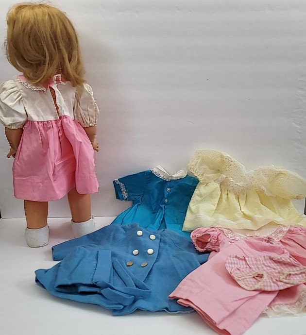 Ideal Toy Corp 1965 Goody Two Shoes 18" Doll and Clothes, Vintage Goody ...