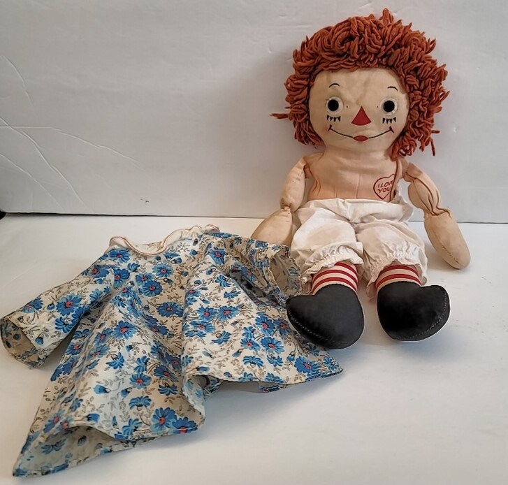 Raggedy Ann Doll Georgene Novelties 1947, Johnny Gruelle's Own Raggedy ...
