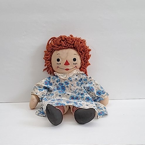 Raggedy Ann Doll Georgene Novelties 1947, Johnny Gruelle's Own Raggedy ...