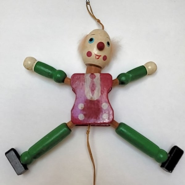 Pull String Puppet - Etsy