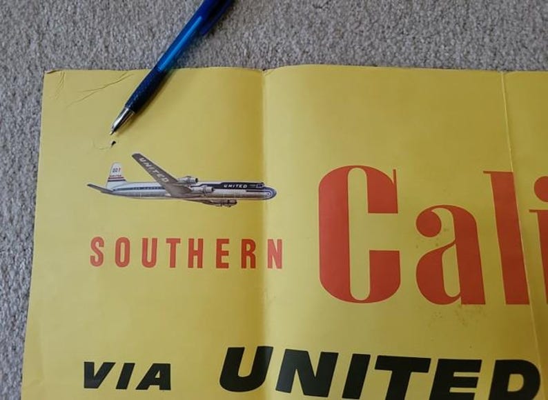 Stan Galli Southern California 1950's Poster, Southern California ...