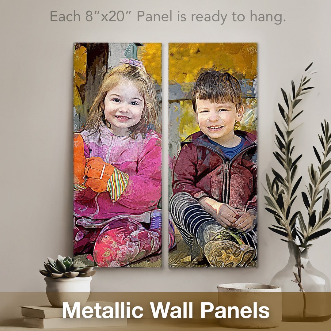 Custom Gallery Wall Panels for Artistic Photo Presentations of Family ...