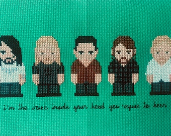 Foo Fighters Cross Stitch - Etsy UK